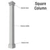 Columns - GRP Columns for porticos and porches – The Canopy Shop
